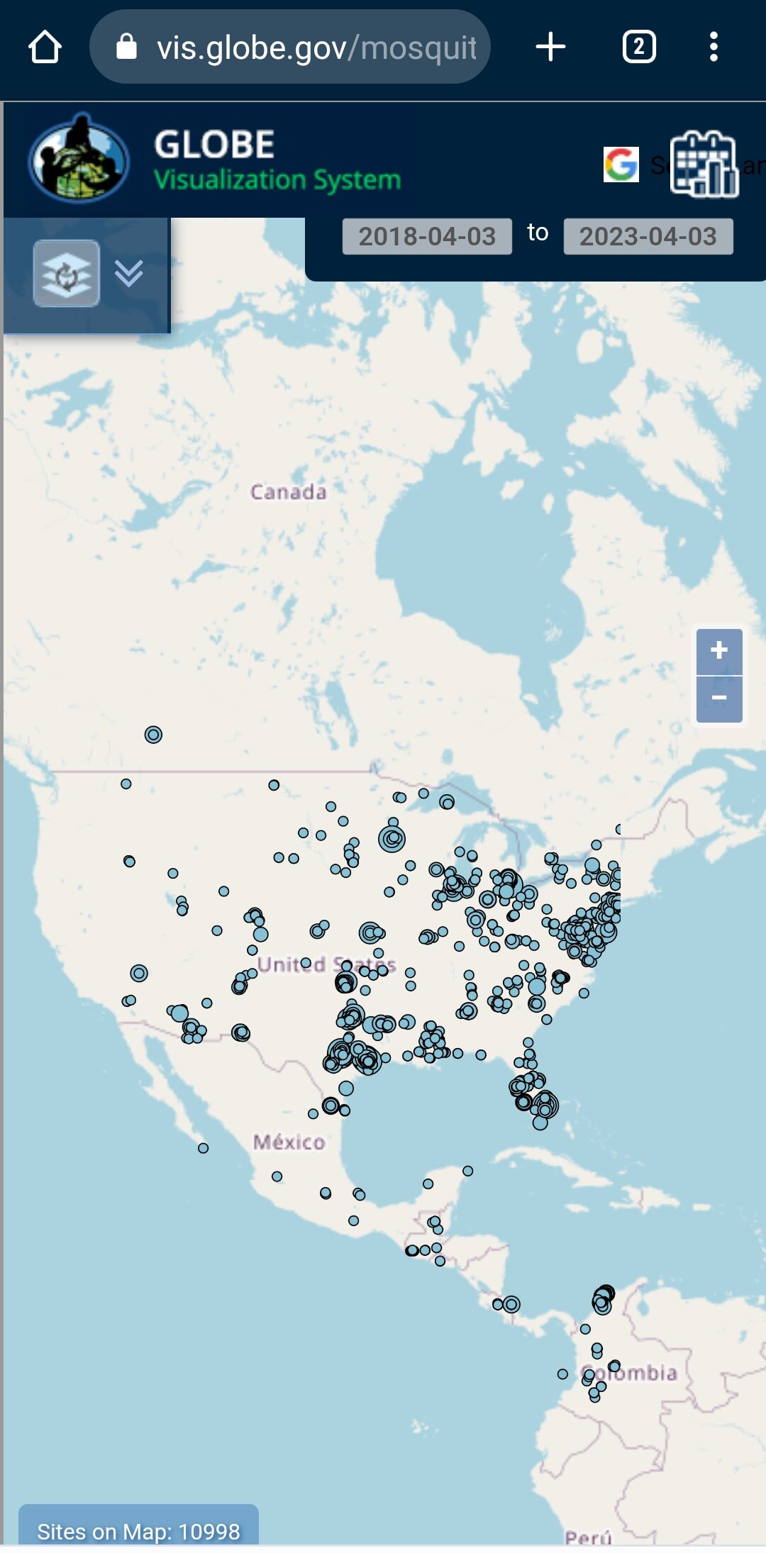 Citizen Science: Using Your Smartphone to Help Monitor Mosquito Activity